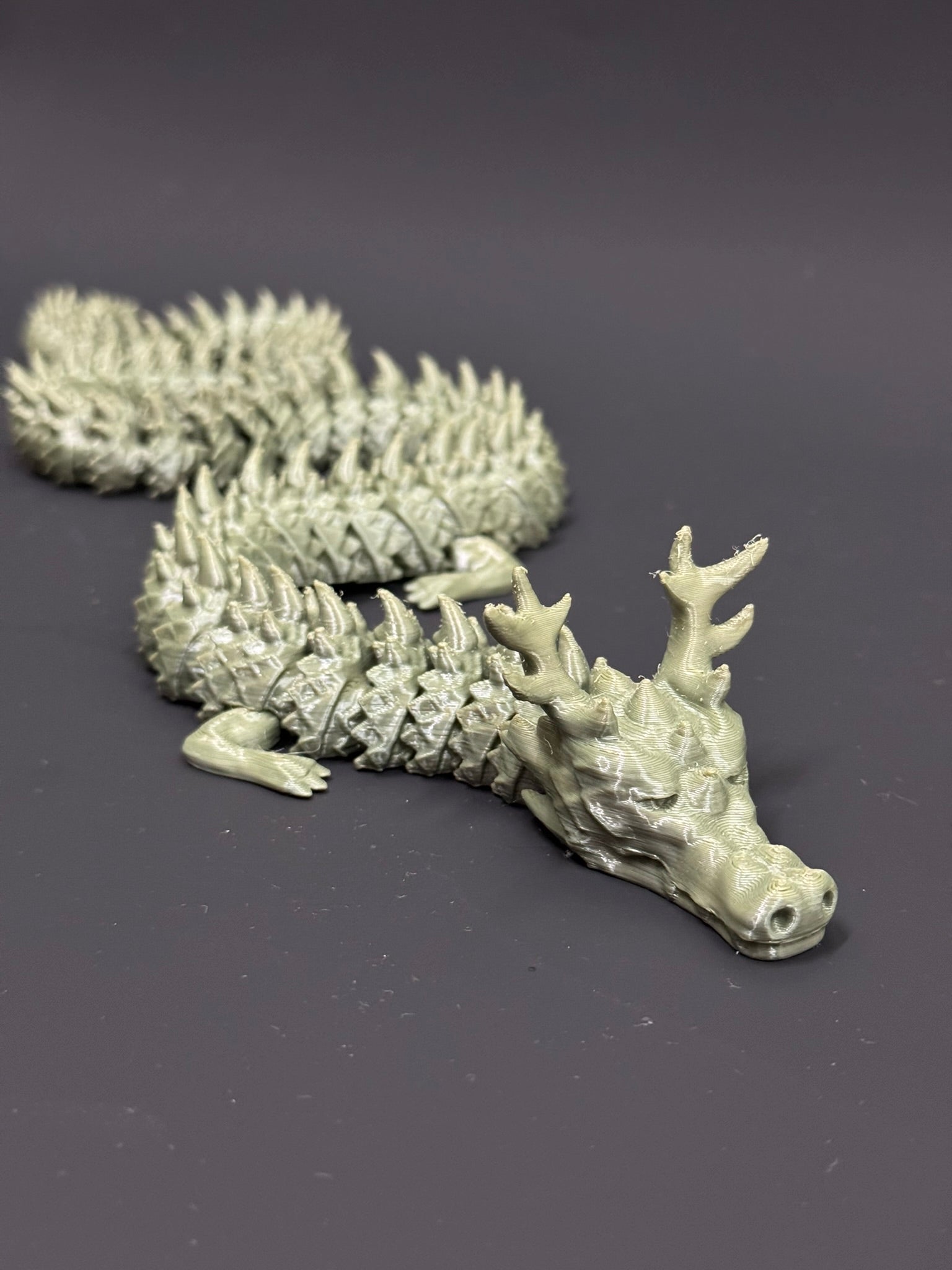 Chinese Dragon Single Flexi 3D Printed – Rare Prints